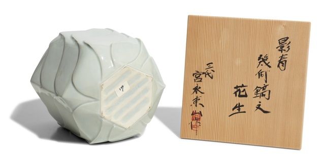 A JAPANESE MODERNIST VASE by Miyanaga Tozan III (Rikichi) on artnet