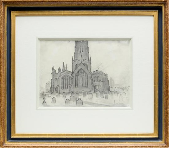 The Church at Northleach by L.S. Lowry on artnet