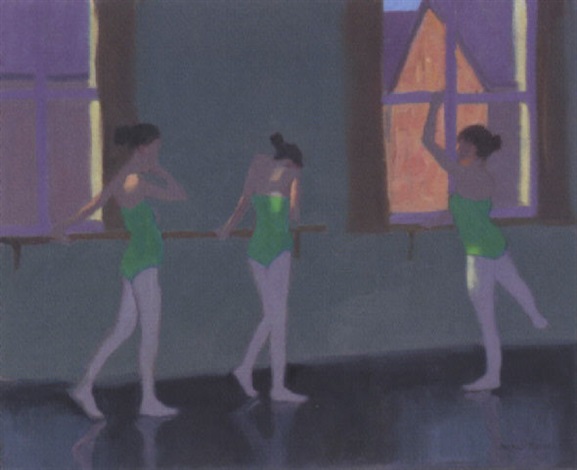 Ballet dancers by Andrew Macara on artnet