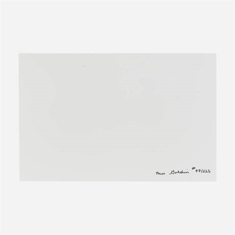 Yogo putting on her powder, Bangkok by Nan Goldin on artnet