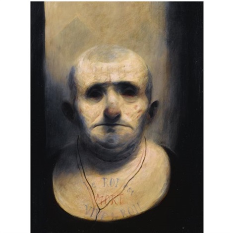 Tolerance means weakness by Ken Currie on artnet