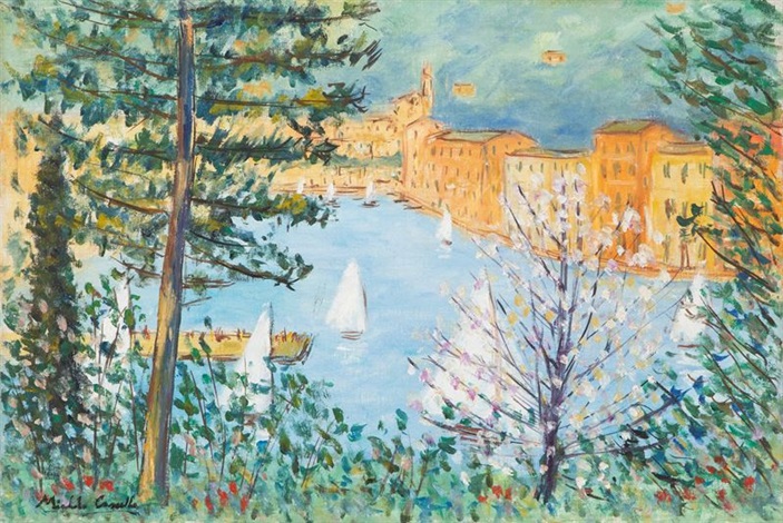 Portofino by Michele Cascella on artnet