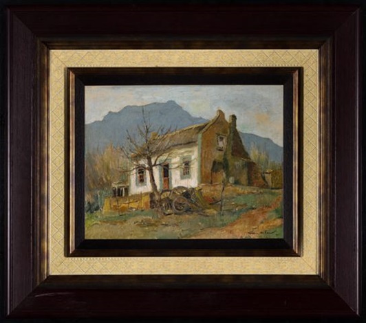 Cape Cottage with Wagon by Terence John McCaw on artnet