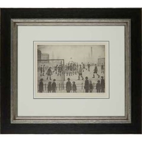 THE FOOTBALL MATCH by L.S. Lowry on artnet