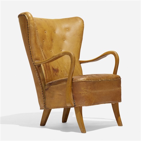 Lounge chair by Alfred Christensen on artnet