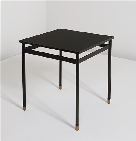 Side table by Jacques Adnet on artnet
