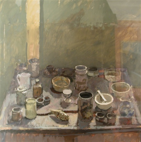 Homage to Christa Gaa, the artists wife by Ken Howard on artnet