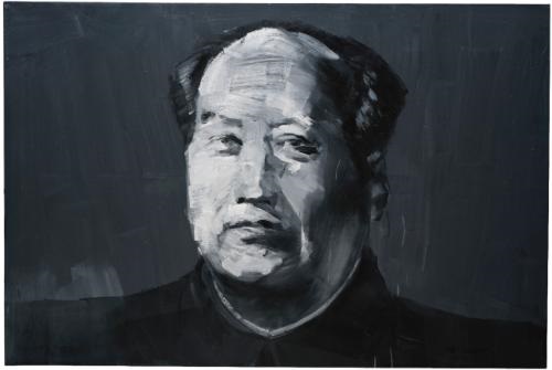 Portrait of Mao by Yan Pei Ming on artnet