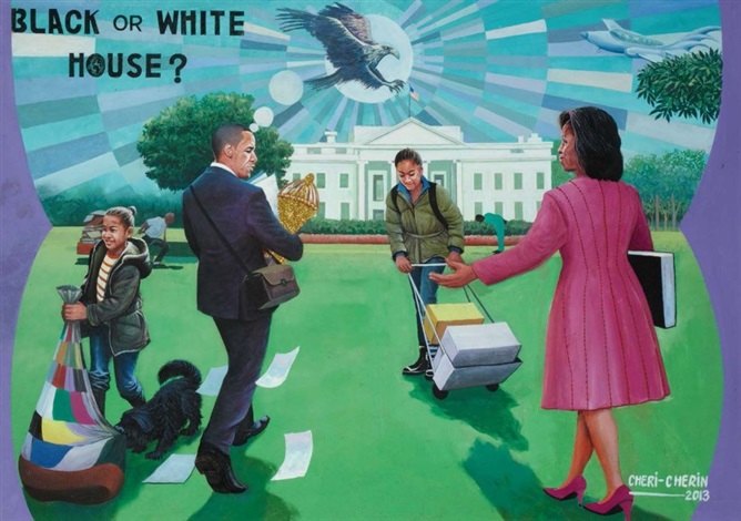 Black or White House by Cheri Cherin on artnet