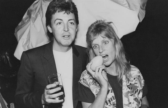 Paul McCartney Linda McCartney, Party for Wings, London, 1979 by ...