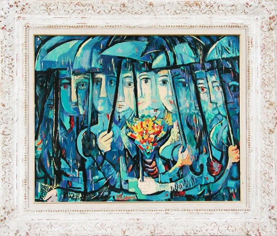 April Showers by Abraham Rattner on artnet