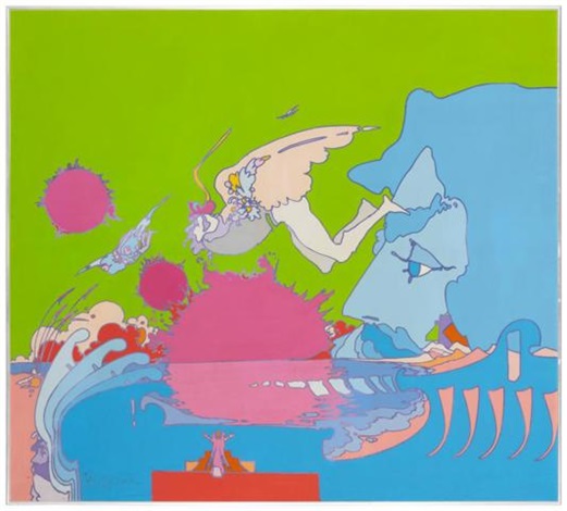 Right Now by Peter Max on artnet