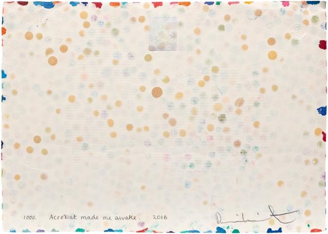 1000 Acrobat made me awake, from The Currency by Damien Hirst on artnet