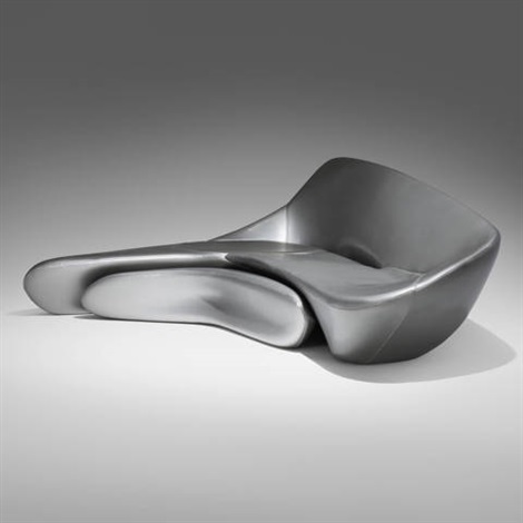 Moon System sofa and ottoman by Zaha Hadid on artnet