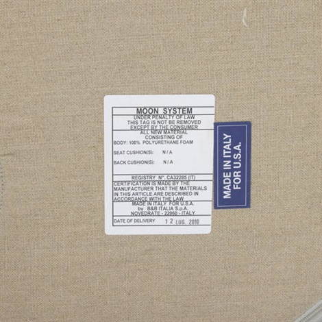 Moon System sofa and ottoman by Zaha Hadid on artnet