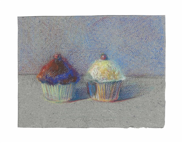 Wayne Thiebaud Cupcake