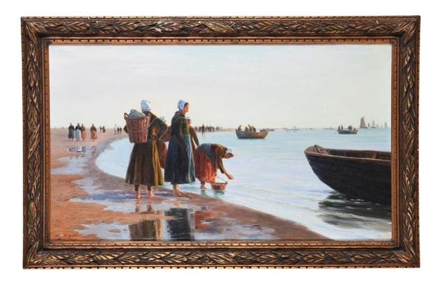 FEMMES DE PECHEURS by Charles Emmanuel Joseph Roussel on artnet