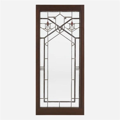 Window from the B. Harley Bradley House, Kankakee, Illinois by Frank ...