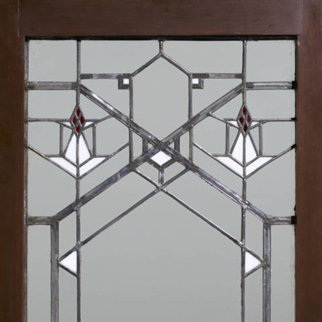 Window from the B. Harley Bradley House, Kankakee, Illinois by Frank ...