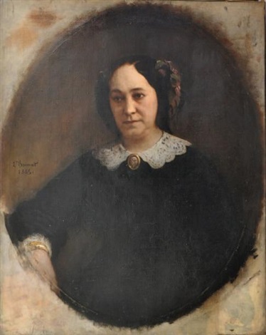 Portrait de Madame Bonnat assise by Léon Bonnat on artnet