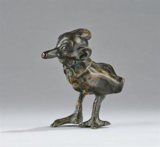 Richard Teschner Carlsbad 1870-1948 Vienna, a grotesque figurine ...