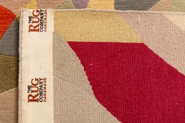 A wool rug by Fiona Curran on artnet