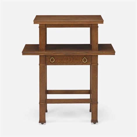 Serving table from the B. Harley Bradley House, Kankakee, Illinois by ...