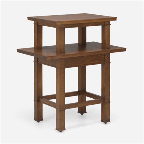 Serving table from the B. Harley Bradley House, Kankakee, Illinois by ...