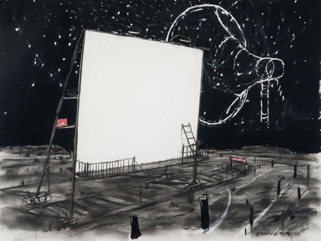 Untitled Drawing for Mango Groove Music Video Drive-In Screen and ...