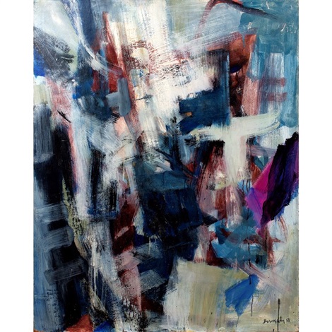 Blue Psalm, 1958 by Bernard Kay on artnet