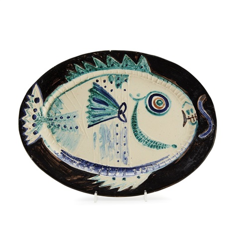 Fish in profile, dish by Pablo Picasso on artnet