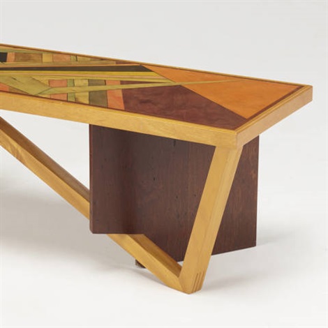 Benchescoffee tables, two by Jay Stanger on artnet