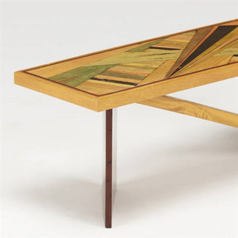 Benchescoffee tables, two by Jay Stanger on artnet