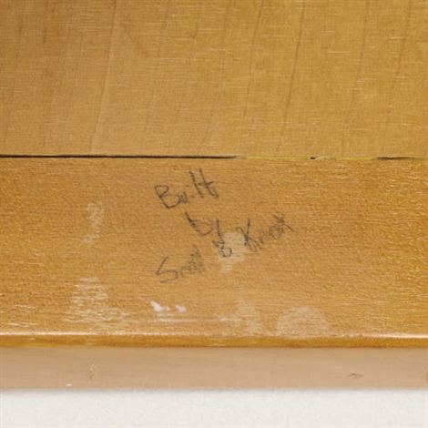 Benchescoffee tables, two by Jay Stanger on artnet