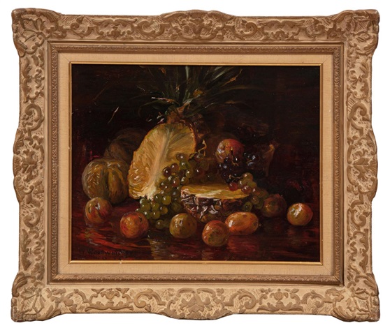 Still Life with Pineapple by William Woodward on artnet