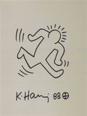 Running Man by Keith Haring on artnet