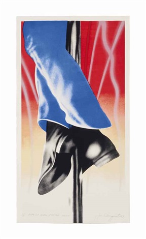 Expo 67 Mural--Firepole 33 x 17 by James Rosenquist on artnet