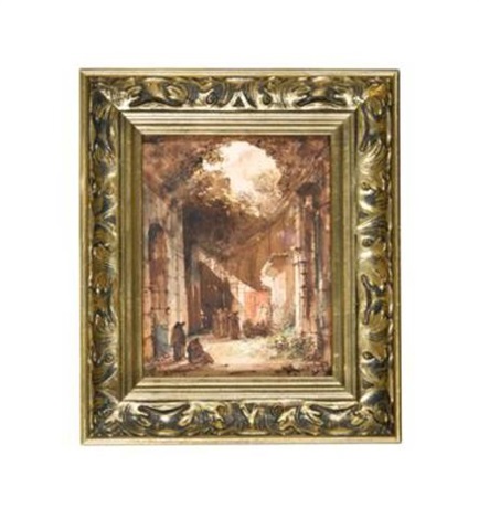 Mönche im Kolosseum by François Marius Granet on artnet