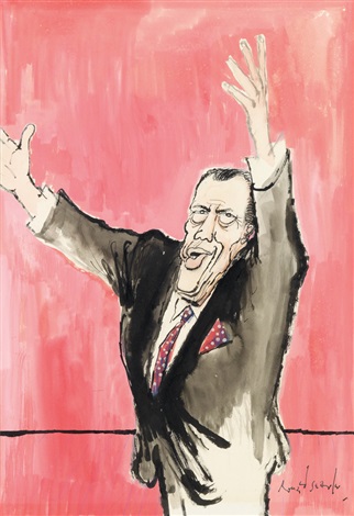 A really big shew by Ronald Searle on artnet