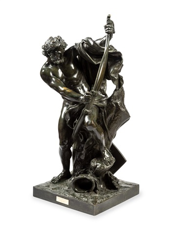 Odysseus Stringing His Bow by Jacques Bousseau on artnet