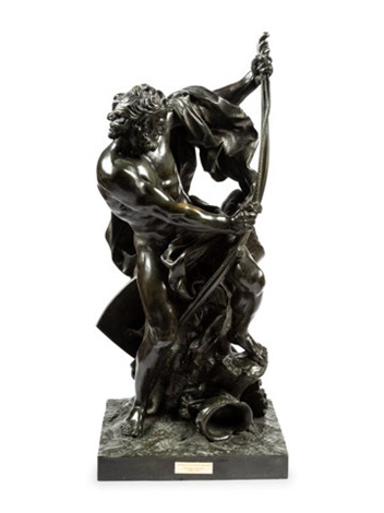 Odysseus Stringing His Bow by Jacques Bousseau on artnet