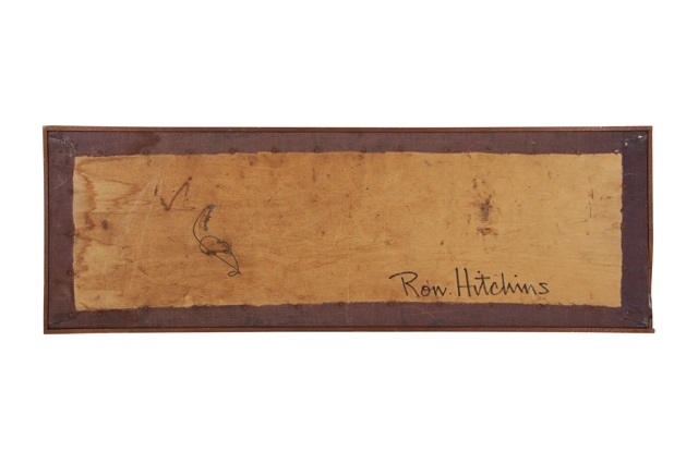 A panel of thirty nine painted terracotta tiles by Ron Hitchins on artnet