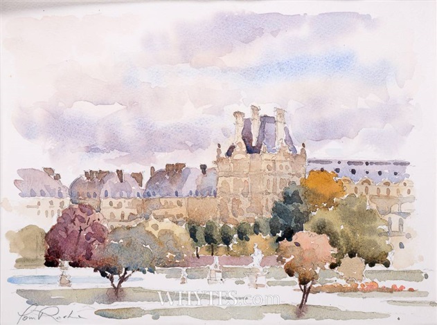 LOUVRE MUSEUM, PARIS by Tom Roche on artnet