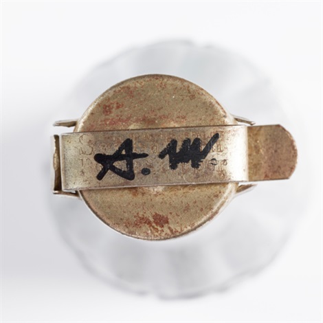 YOURE IN, SILVER COCA-COLA BOTTLE by Andy Warhol on artnet