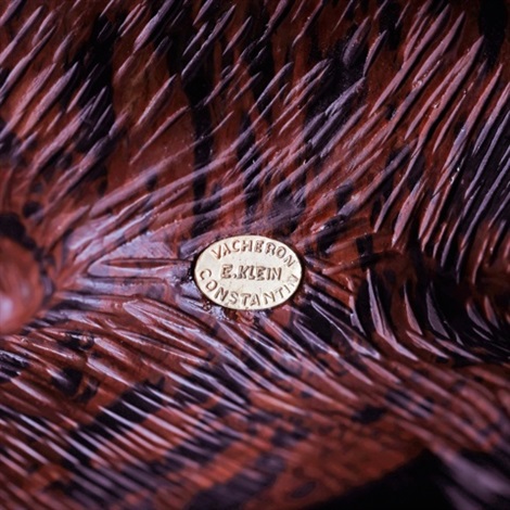 A hardstone and ruby-set bison sculpture by Erwin Klein on artnet