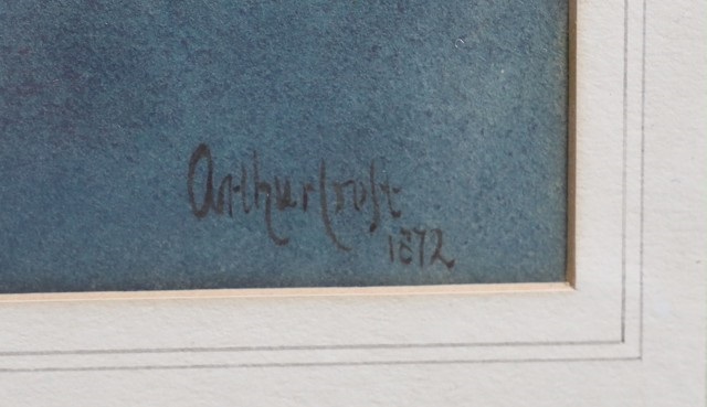 The Eiger and Jungfrau from Murren by Arthur Croft on artnet