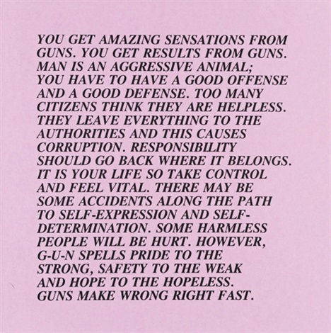 Inflammatory Essays. by Jenny Holzer on artnet