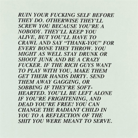 Inflammatory Essays. by Jenny Holzer on artnet