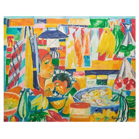 Mother and Child by Norma Belleza on artnet