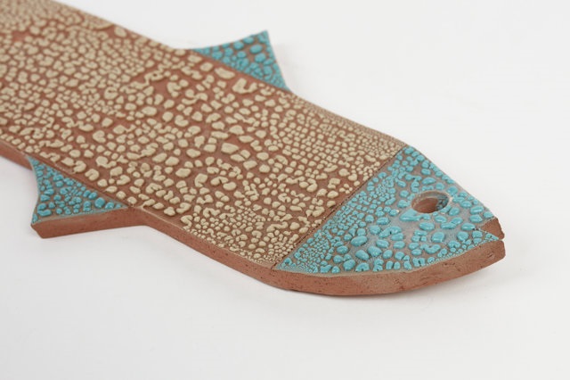 Two fish plaques by Doyle Lane on artnet